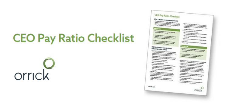 CEO Pay Ratio Checklist